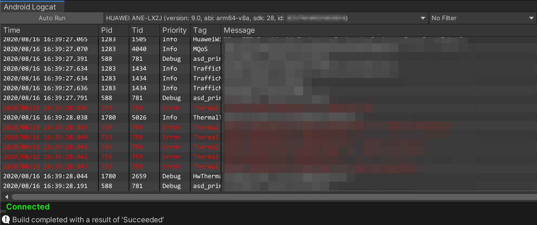 【Unity】Android Logcatでadmobテスト広告表示用の実機のID（テストデバイスID）を確認する方法 | blog@qs-grct